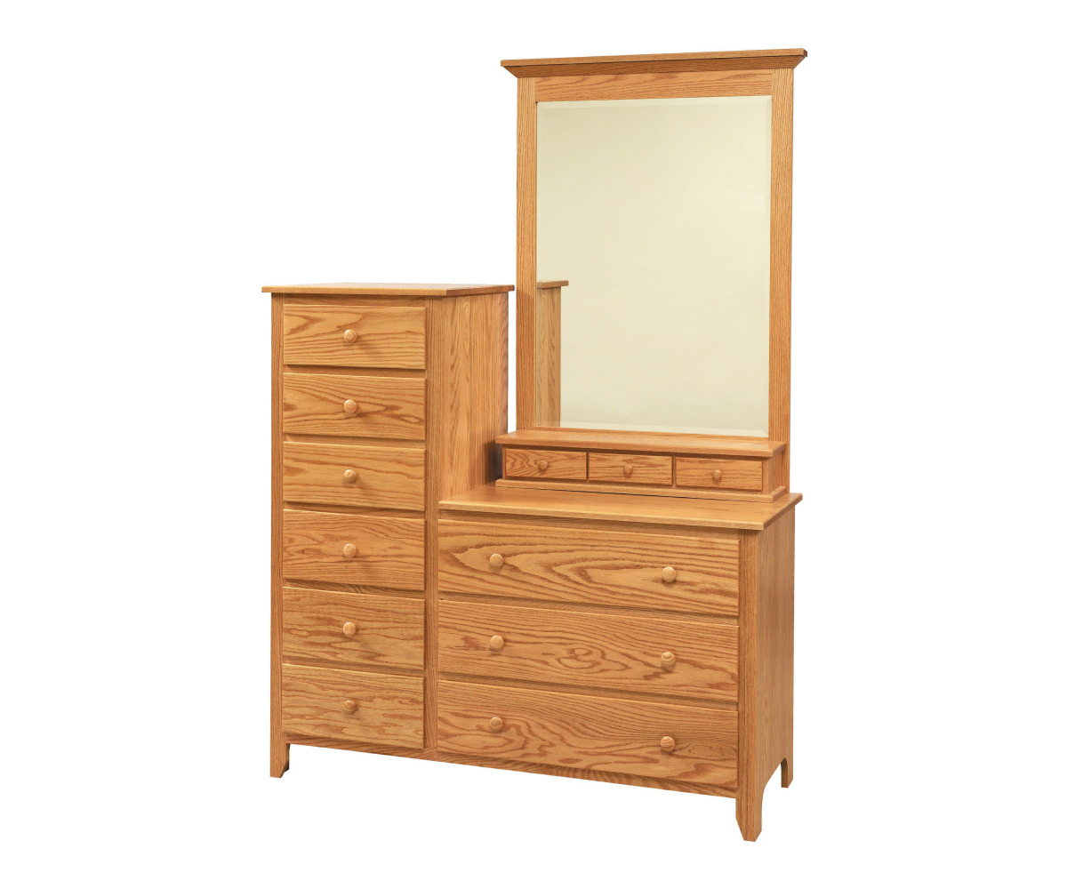 Scenic Shaker 9-Drawer Chesser - Heritage Amish Furniture