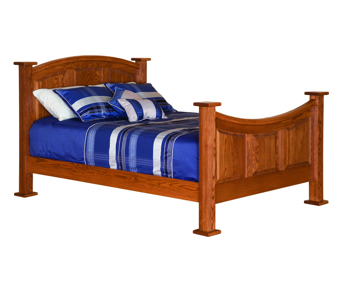 Arch Spindle Bed - Heritage Amish Furniture