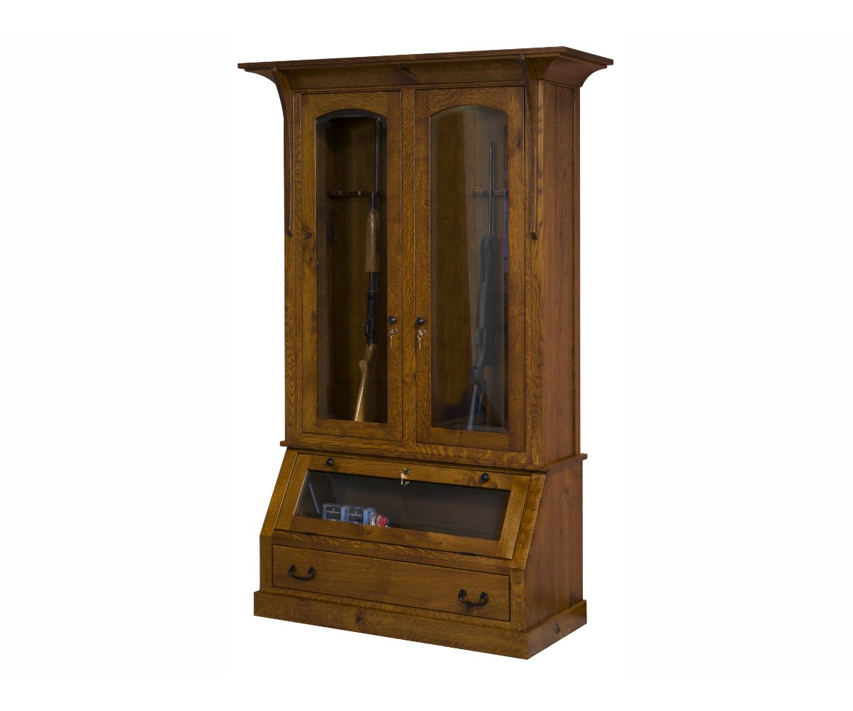 Breckenridge Gun Cabinet Heritage Amish Furniture Breckenridge Gun Cabinet Heritage Amish Furniture