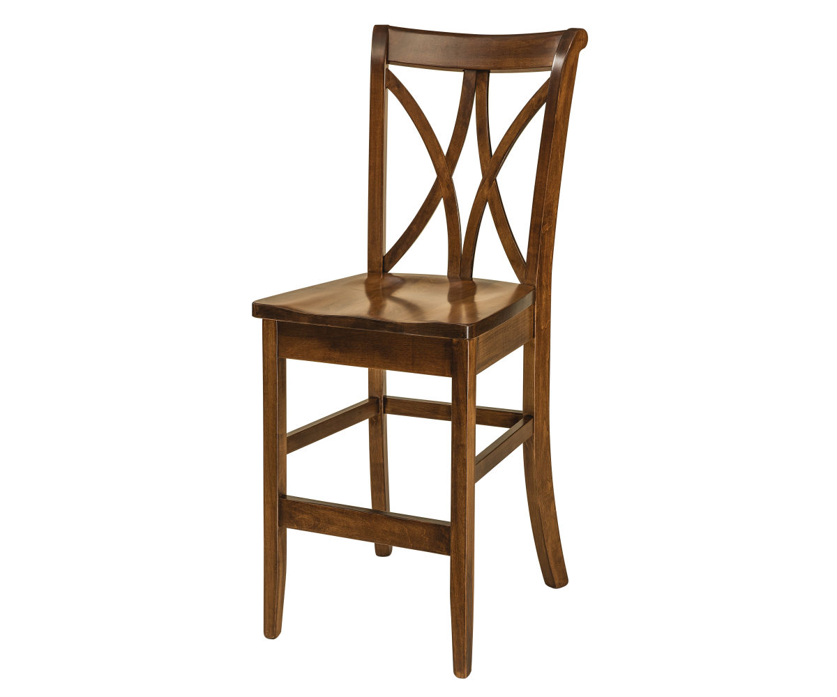 Callahan Stationary Bar Stool - Heritage Amish Furniture