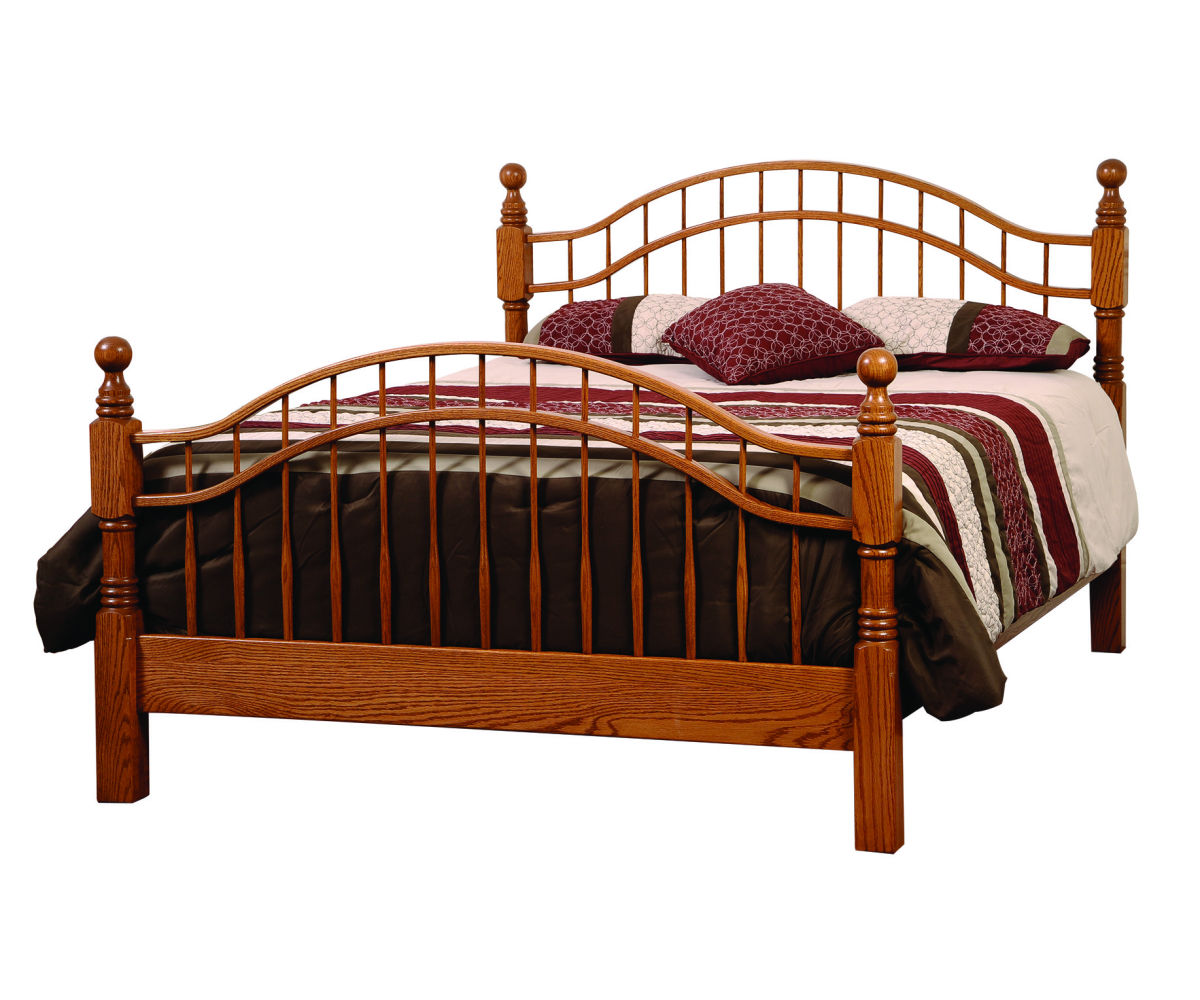 Laurel Victorian Bed - Heritage Amish Furniture