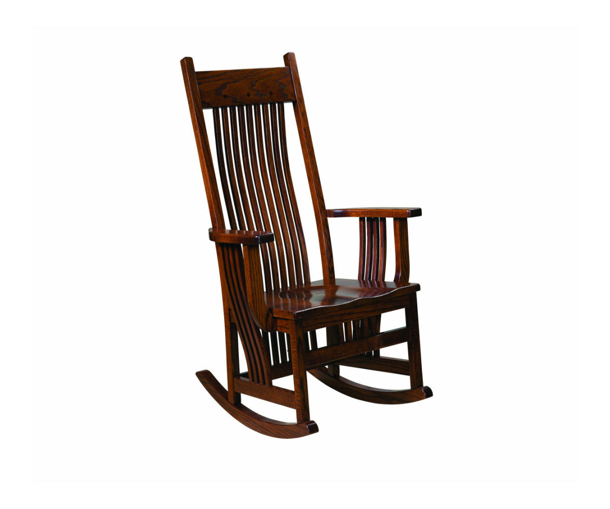Jumbo Royal Mission Rocker - Heritage Amish Furniture