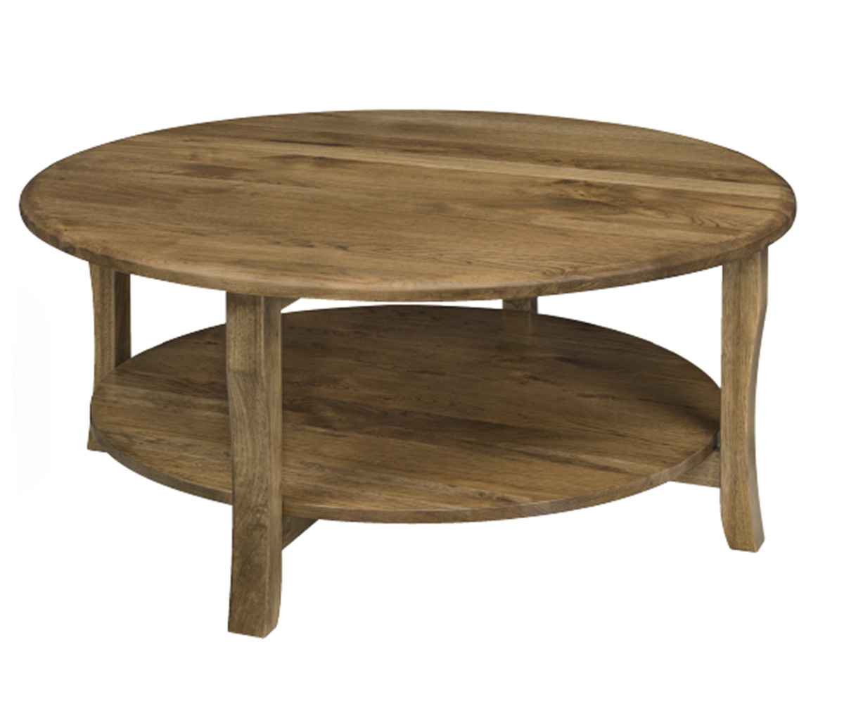 Berkley 42" Round Coffee Table - Heritage Amish Furniture