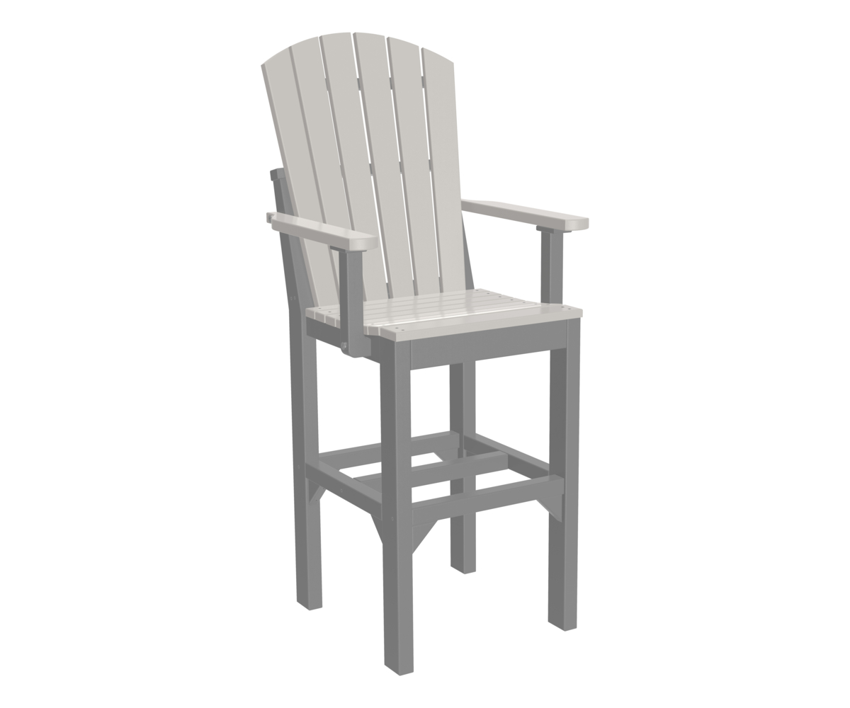 Adirondack Arm Chair - Bar Height - Heritage Amish Furniture
