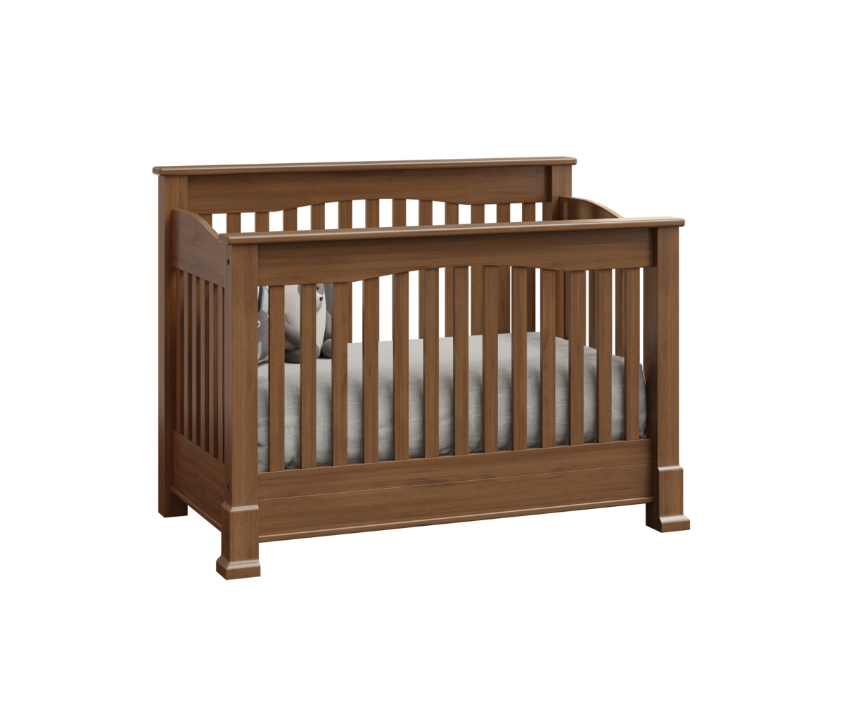 Mackenzie Crib - Slat - Heritage Amish Furniture